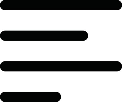 Text Align Left Vector Art At Vecteezy