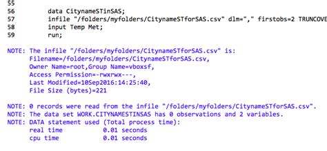 Importing Data Sas Support Communities