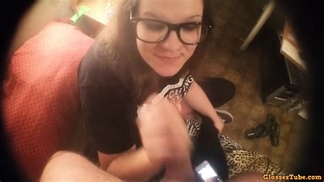 CUMSHOT ON GLASSES