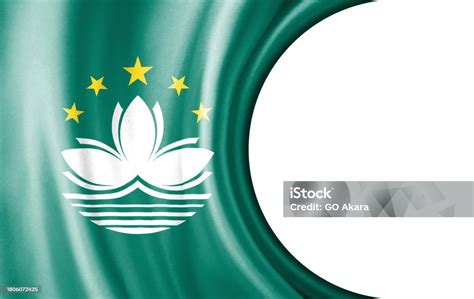 추상 일러스트 마카오 국기 반원형 영역 텍스트 또는 이미지 흰색 배경 개념에 대한 스톡 사진 및 기타 이미지 개념 경쟁 경제 Istock