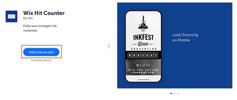 Adicionar E Configurar O Aplicativo Wix Hit Counter Central De Ajuda Wix Com