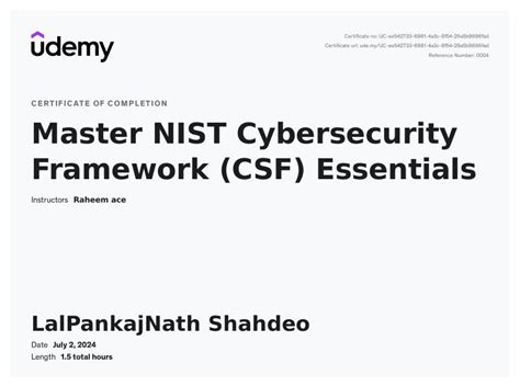 Lal Pankaj Nath Shahdeo On Linkedin Defending Digital Frontier Strategies With Nist