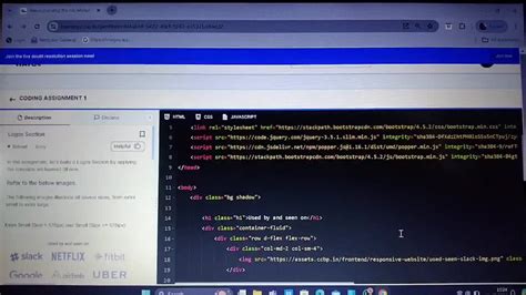 Sravani Mukkara On Linkedin Day 30daysofcode Assignment Q Html Css Bootstrap Nxtwave