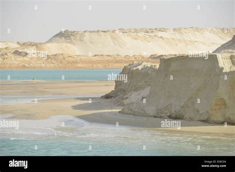 Earthmoving And Dredging Machines In Action Digging The New Suez Canal In What Is The Largest