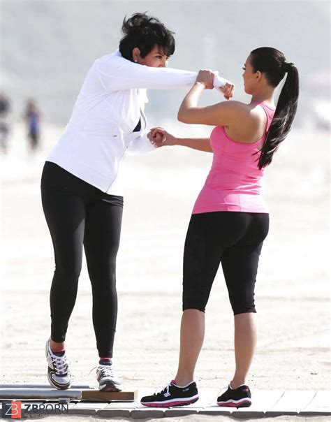 Kim Kardashian Skechers Commercial Set In Santa Monica ZB Porn
