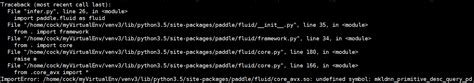 Undefined Symbol Mkldnnprimitivedescquerypd · Issue 2907 · Paddlepaddlemodels · Github