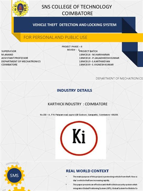 Vehicle Theft Detection And Locking System Pdf Fingerprint Biometrics