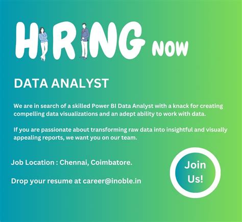 Vinothini Nataraj On Linkedin Dataanalysts Powerbi Hiring
