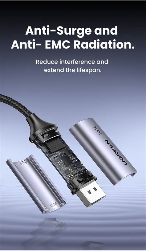 Ugreen Dp Cable K Hz Usb C To Dp Video Cable K Ultrahd Support D Vision Hdcp Hdr