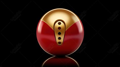 골든 볼링 공 3d 렌더링 레드 매트 골드 플레이트의 상징적인 소셜 미디어 엠블럼 레드 골드 배경 그릇 접시 배경 엠블럼 배경 이미지 Hd 레드 골드 그릇 접시