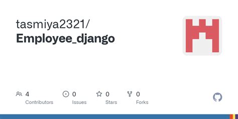 GitHub Tasmiya Employee Django