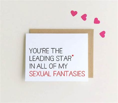 Sexy Card My Sexual Fantasies Adult Card Mature Naughty Valentine Card Sexy Anniversary SKU