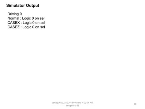 Concepts Of Behavioral Modelling In Verilog Hdl Pdf