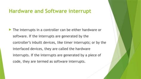 Types On Interrupts In 8051 Controller Pptx