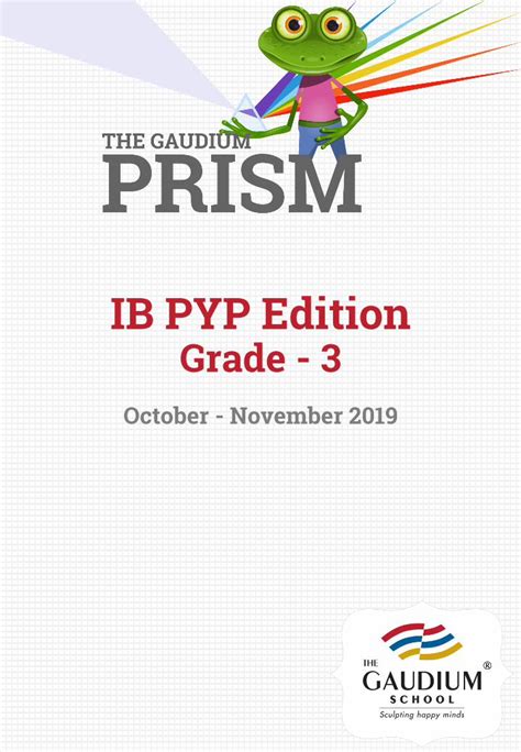 Pdf Ib Pyp Edition The Gaudium Schoolstory Chettu Korika And