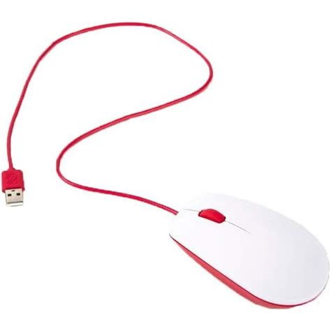Official Raspberry Pi Mouse Redwhite Walmartca