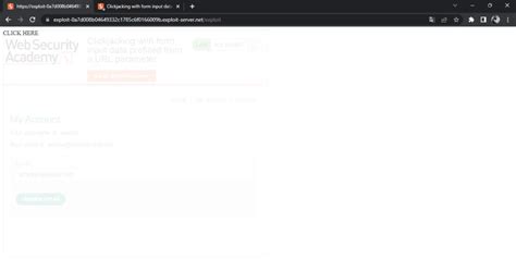 On Linkedin Portswiggers Lab Write Up Clickjacking