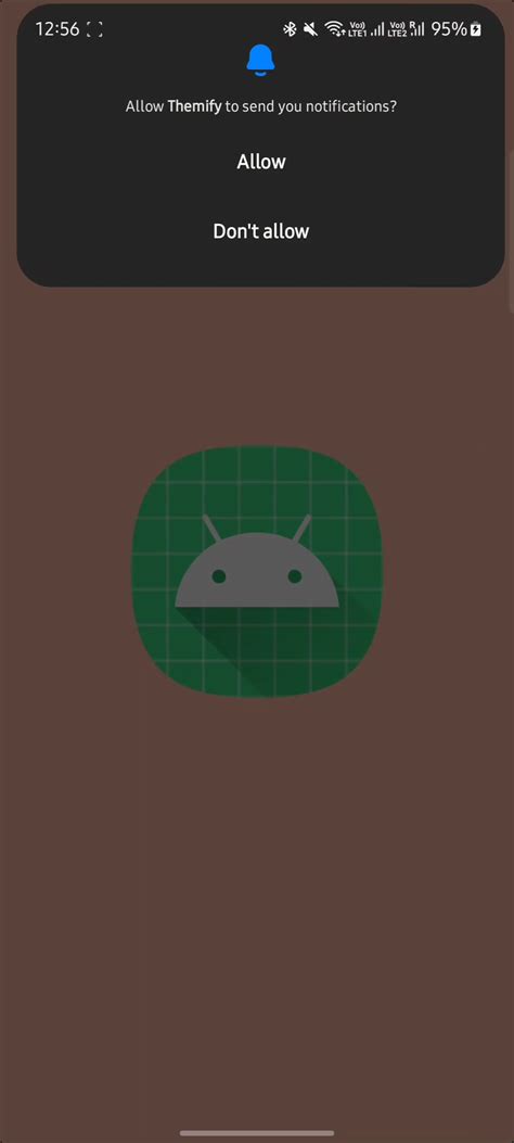 Android 13 Notification Permission Dialog Apears On Top Of The Splash Screen Stack Overflow