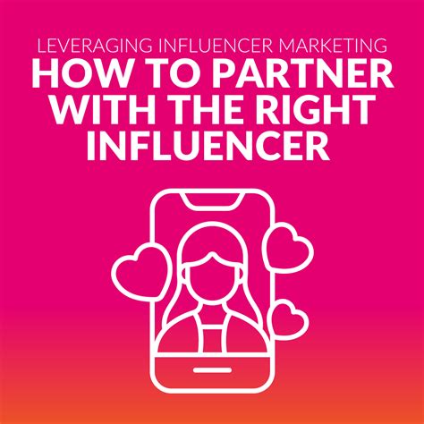 Leveraging Influencer Marketing How To Partner With The Right Influencers