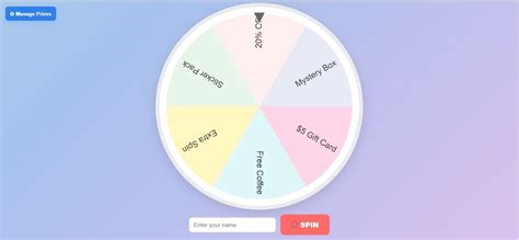 Spin The Wheel App Using Html Css And Javascript With Source Code Sourcecodester