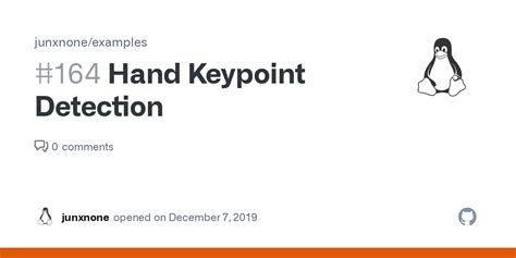 Hand Keypoint Detection · Issue 164 · Junxnoneexamples · Github