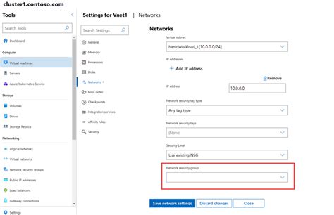 Configure Network Security Groups With Windows Admin Center Azure