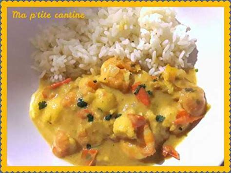 Curry De Crevettes Aux Mirabelles De Ma Ptite Cantine Et Ses Recettes