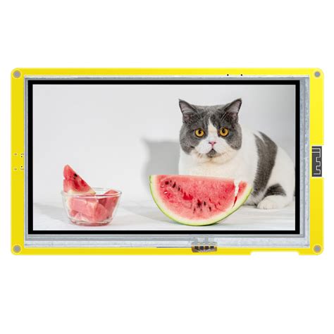 Resistive Touch Esp32 Display Module 70 Inch Tft Lcd Support Wifi