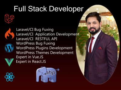 PHP Expert Web Developer Laravel CodeIgniter WordPress Vue