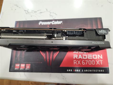 Powercolor Red Devil Amd Radeon Rx 6700 Xt 12gb Triple Fan Jawa