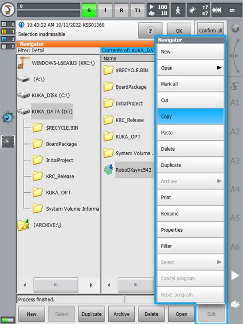 KUKA Robots RoboDK Documentation