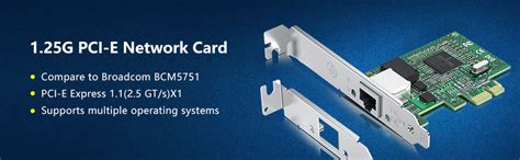 H Fiber Gigabit Pcie Nic With Dell Broadcom Bcm5751 Chip