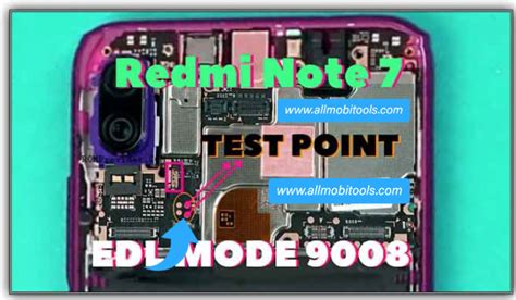 Redmi Note EDL Point Test Points Reboot In EDL Fastboot Recovery Mode