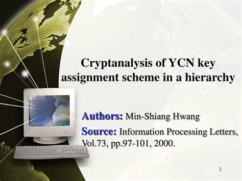 Ppt A New Key Assignment Scheme For Enforcing Complicated Access