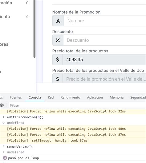 Javascript Si Ejecuto Una Función Dentro De La Otra No Se Ejecuta Como Debería Stack
