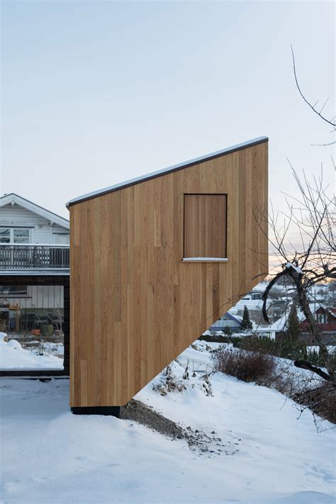 Rever And Drage Draws On Follies For Boat Shaped Annexe In Norway