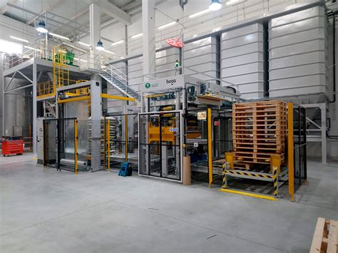 Push Layer Palletizers Bogatecnica