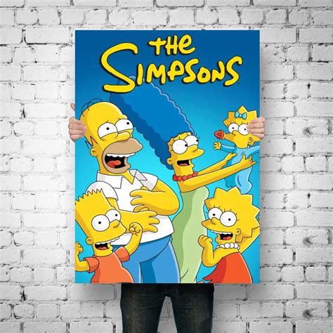 Buy The Simpsons Poster Pop Art Poster Cartoon Poster Art 50 Off