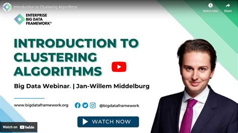 Introduction To Clustering Algorithms Enterprise Big Data Frame