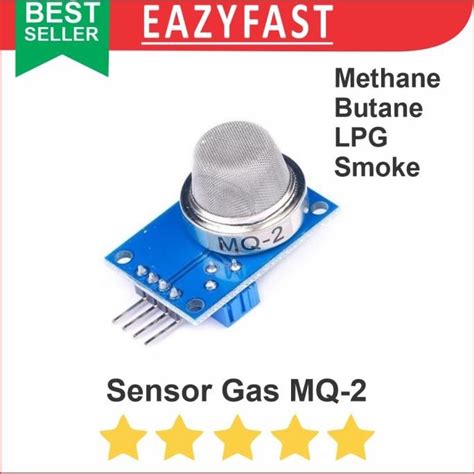 jual modul sensor gas lpg asap mq 2 detector mq2 sensor arduino