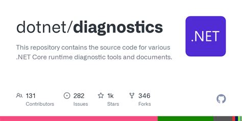 Issues · Dotnet Diagnostics · Github