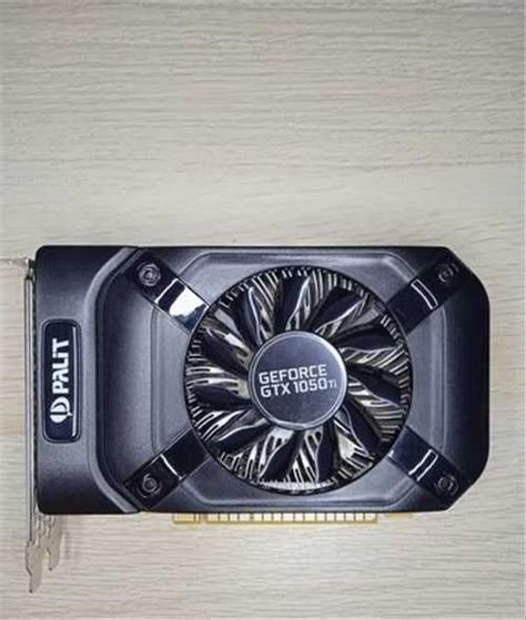 Видеокарта gtx 1050 ti 4gb palit | Festima.Ru - Мониторинг объявлений