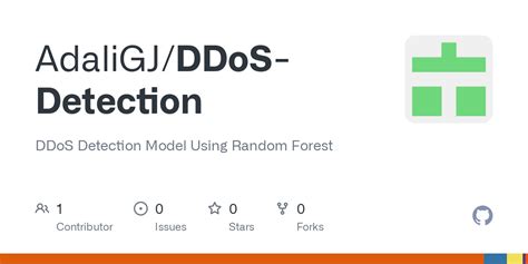 Github Adaligjddos Detection Ddos Detection Model Using Random Forest