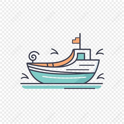 낚시 보트 로고 Png 일러스트 및 벡터 이미지 무료 다운로드 Lovepik