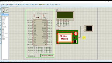 Proteus Gps Simulation Youtube