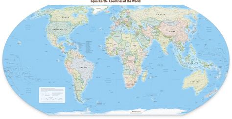 Equal Earth Gets A Wall Map The Map Room