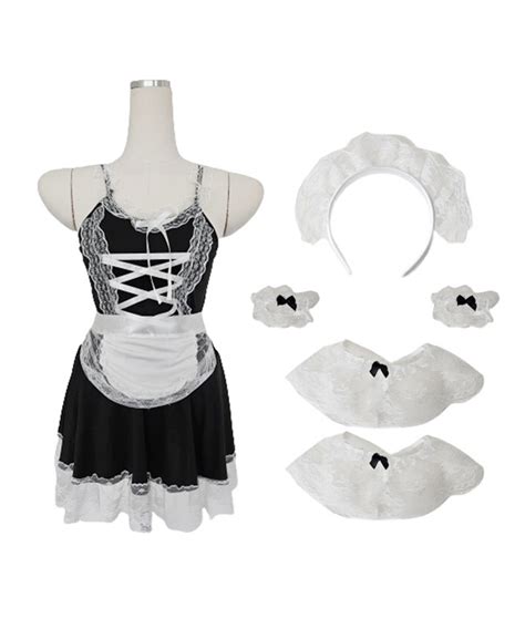 [🔥당일출고 코스프레]섹시큐티 양산형 슬립레이스7피스set 에이블리