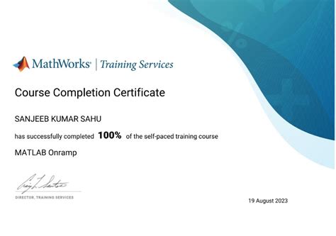 Sanjeeb Kumar Sahu On Linkedin Matlab Mathworks Skills Vitbhopal