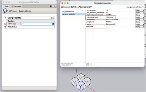 Insert A List Of Attributes Into A Component With Ruby Console