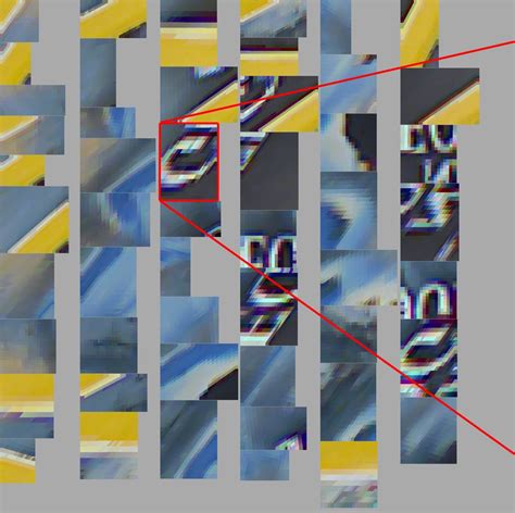 depicts one 2d texture image file created by merging multiple texture